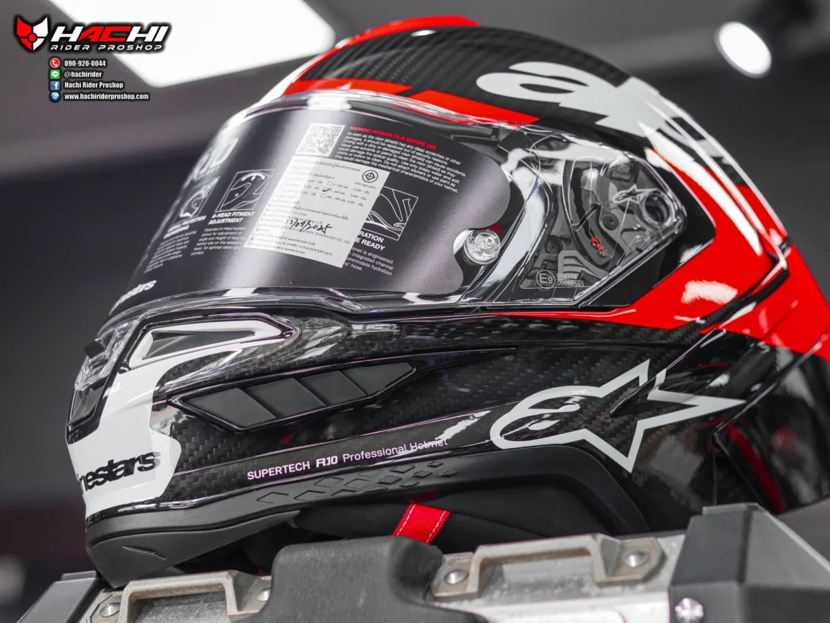 ALPINESTARS SUPERTECH R10 - Element Bright Red/White | Hachi Rider Proshop