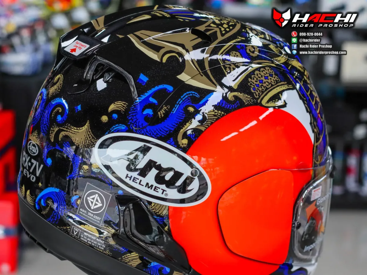 ARAI RX-7V EVO - Samurai | Hachi Rider Proshop